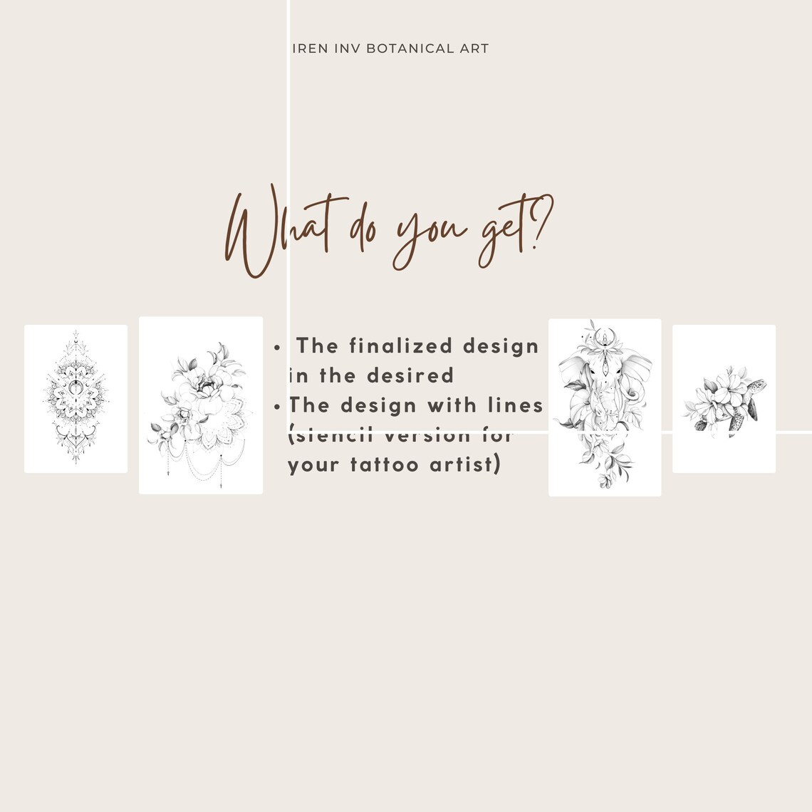 June Birth Flower Tattoo Design | Rose Outline (digital Download) - Etsy