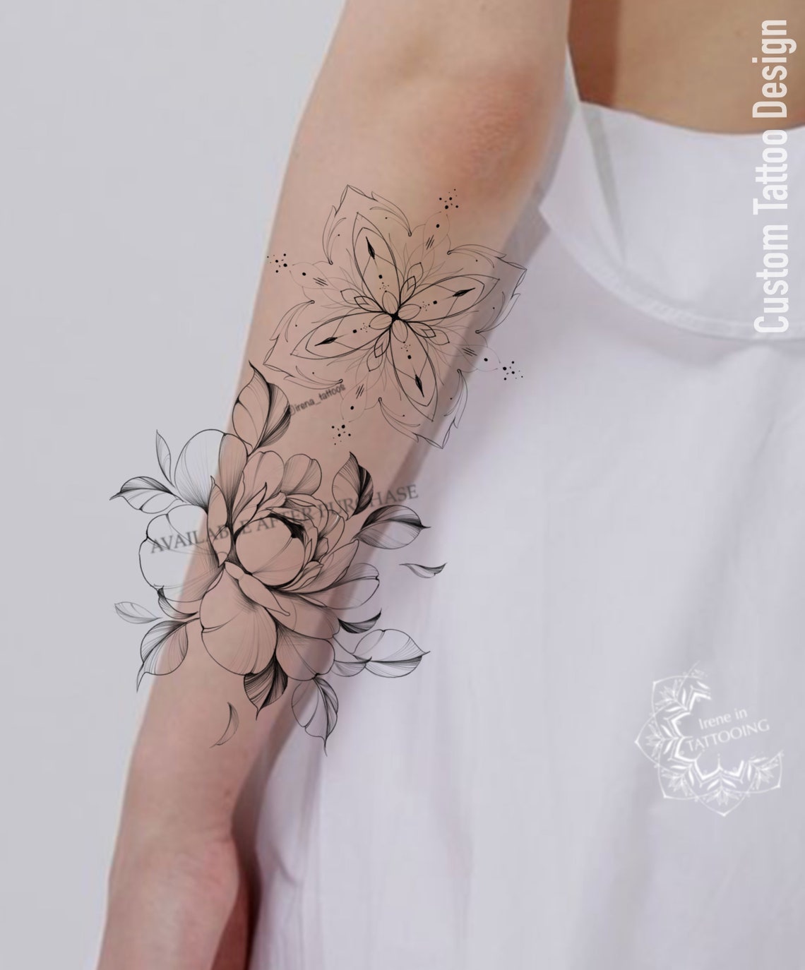 Tattoo Design Instant Download Custom Tattoo Design | Etsy