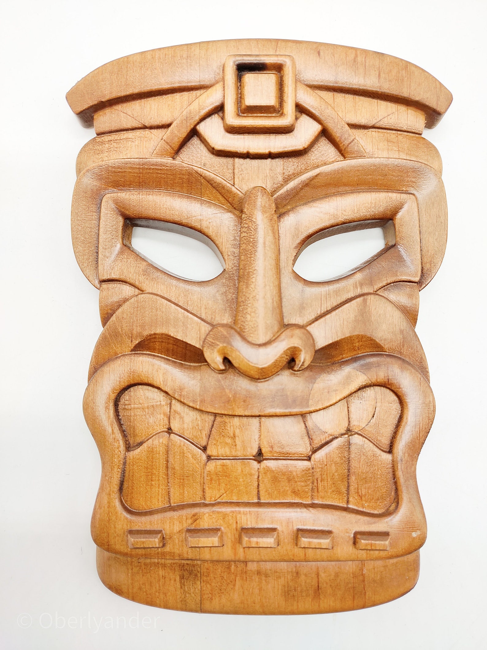 Hawaiian Tiki Mask Wood Decor Wall Decor Wall Panel Wooden - Etsy