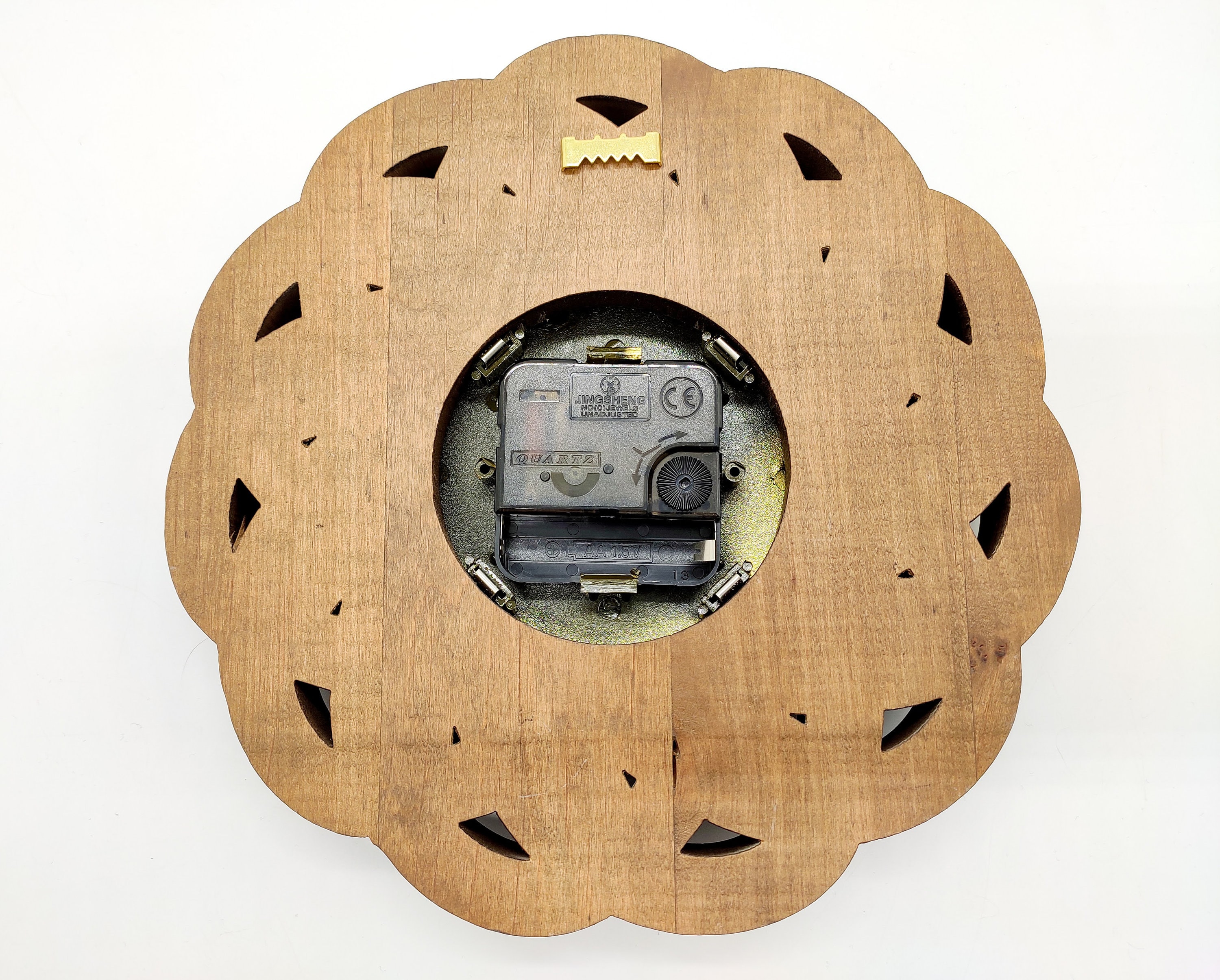 Wooden Wall Decor, Small Clock Large Wall Clock, Rustic Wall Clock ...