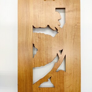 Wall Panel Art Rose, Wood Wall Panel, Wall Panel Decor, Wood Wall Decor ...