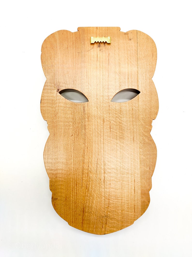 Wooden Mask Wood Tribal Mask Tiki Mask Wood Carved Wood - Etsy