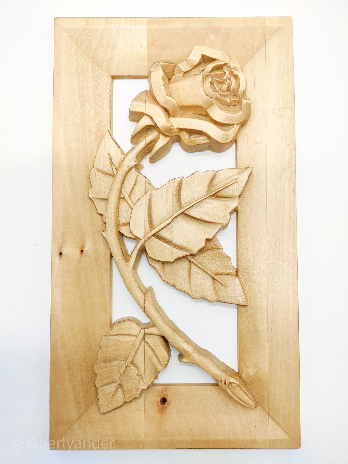 Wall Panel Art Rose Wood Wall Panel Wall Panel Decor Wood - Etsy