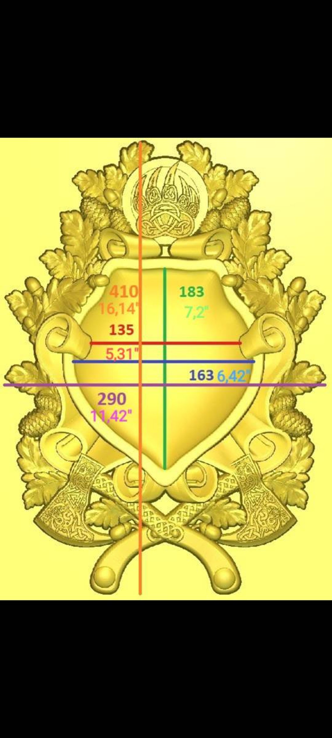 Plaque Carved Board for Trophies Antler Plaques Hunters - Etsy