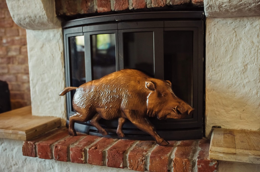 Carved Wild Boar, Valentines Day Gift for Him, Fathers Day Gifts ...