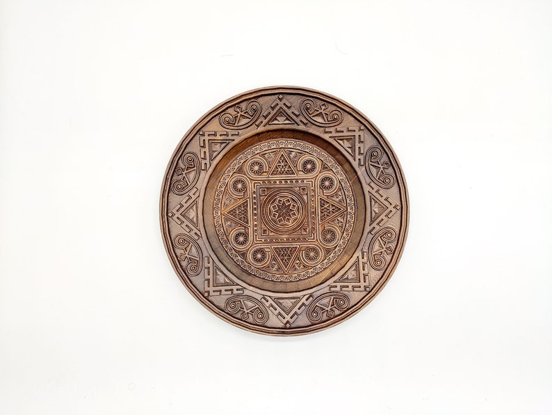 Carved Wooden Plate Personalised Wooden Panel Exclusive - Etsy
