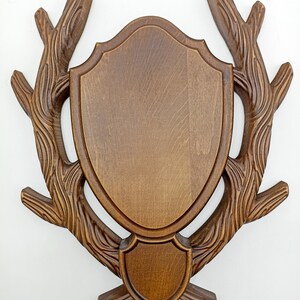 Hunters Gifts, Antler Plaques, Fathers Day, Plaque Carved Board for ...