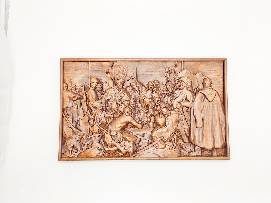 Cossacks Writing a Letter to the Turkish Sultan, Zaporozhian Cossacks ...