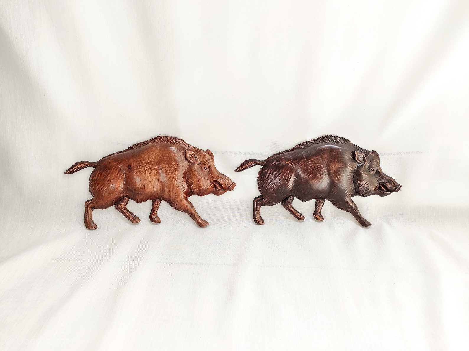 Wild Boar Wall Art Panel Wooden Carver Panel Wild Boar - Etsy