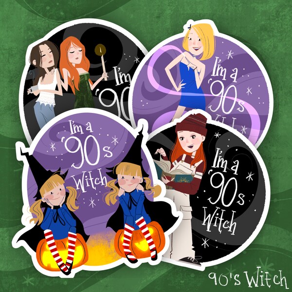 Witch Stickers - Etsy
