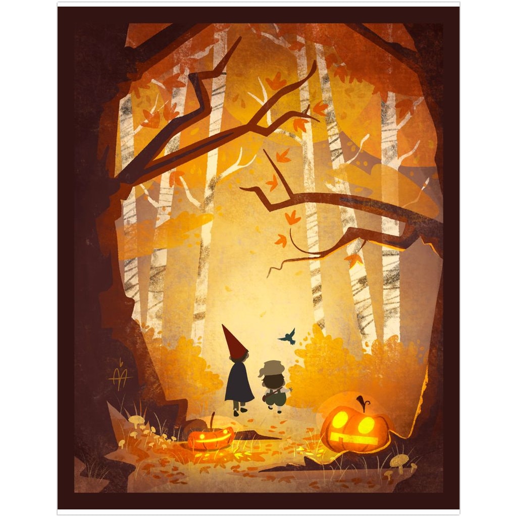 Over the Garden Wall Art Print - Etsy