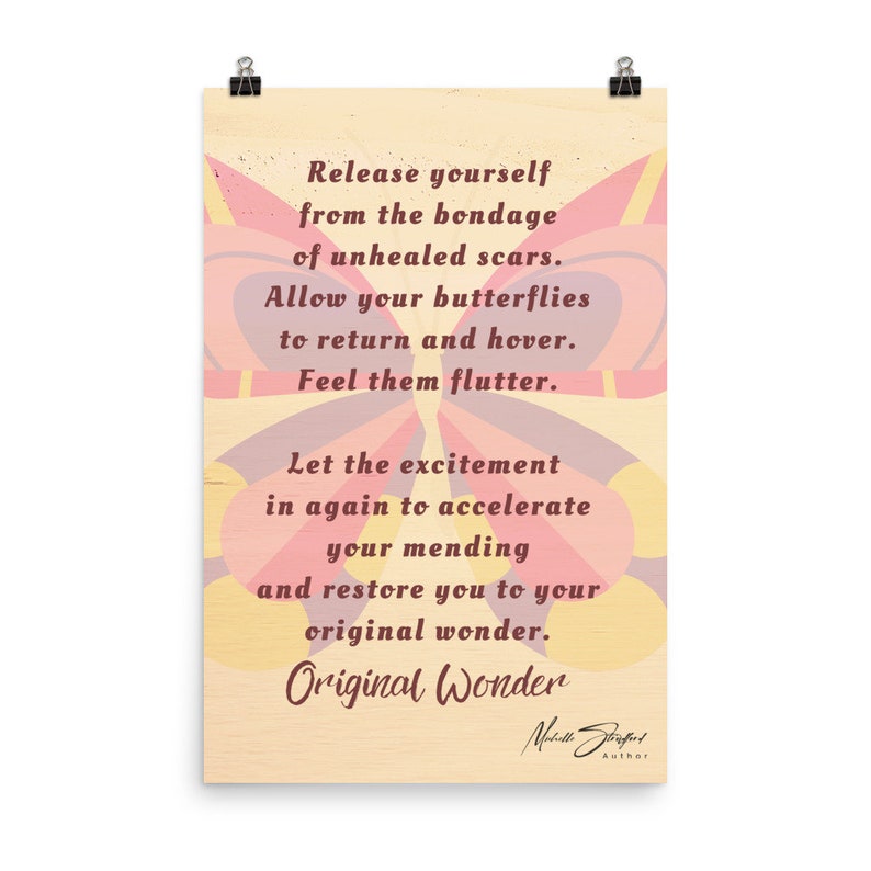 Original Wonder Poetry Poster - Etsy