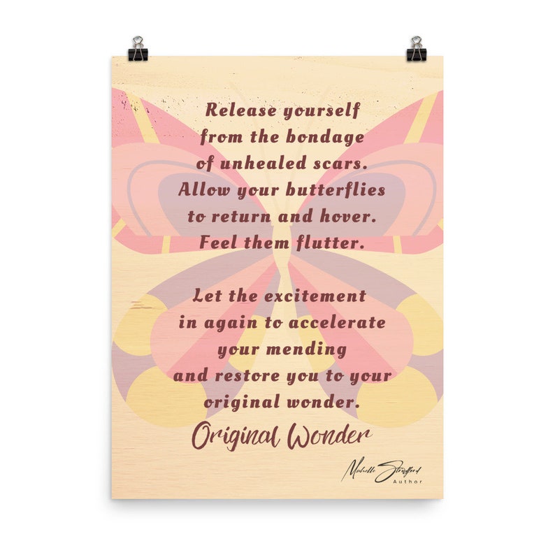 Original Wonder Poetry Poster - Etsy