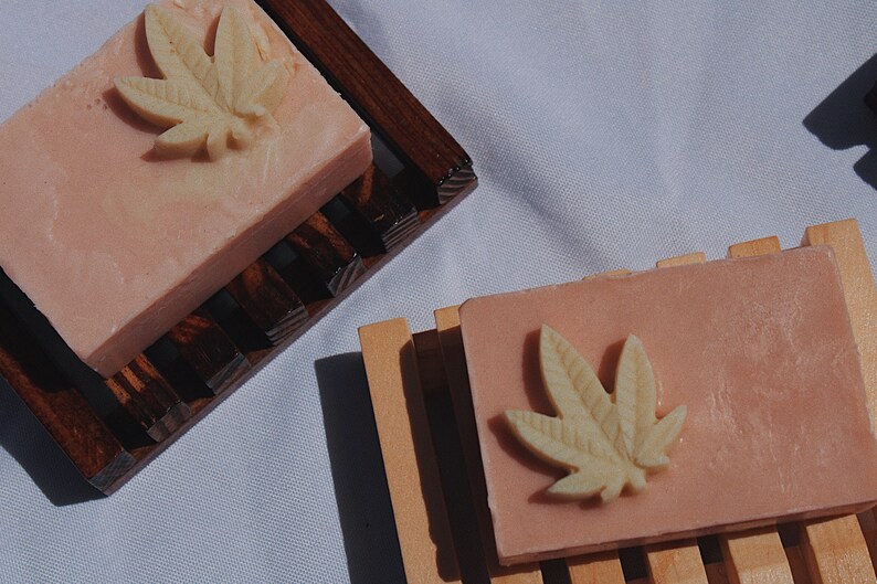 Hemp Infused Soap Bar - All Natural, Moisturizing, Cleansing Bars With ...