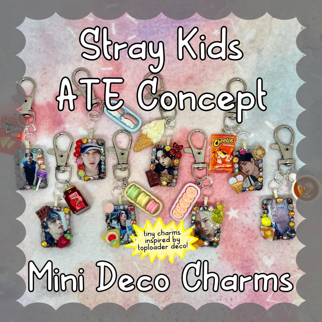 Stray Kids Skz ATE Concept Kpop Mini Deco Charms by Theuwusnail - Etsy