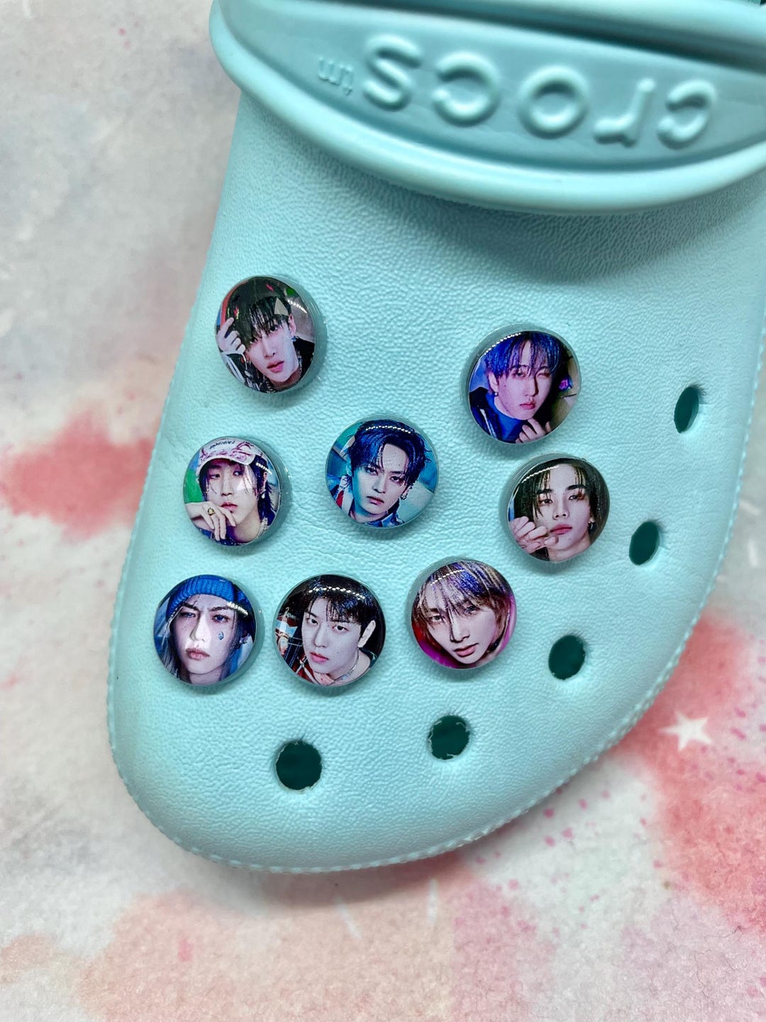 Stray Kids Skz JJAM Kpop Photo Shoe Charms by Theuwusnail - Etsy