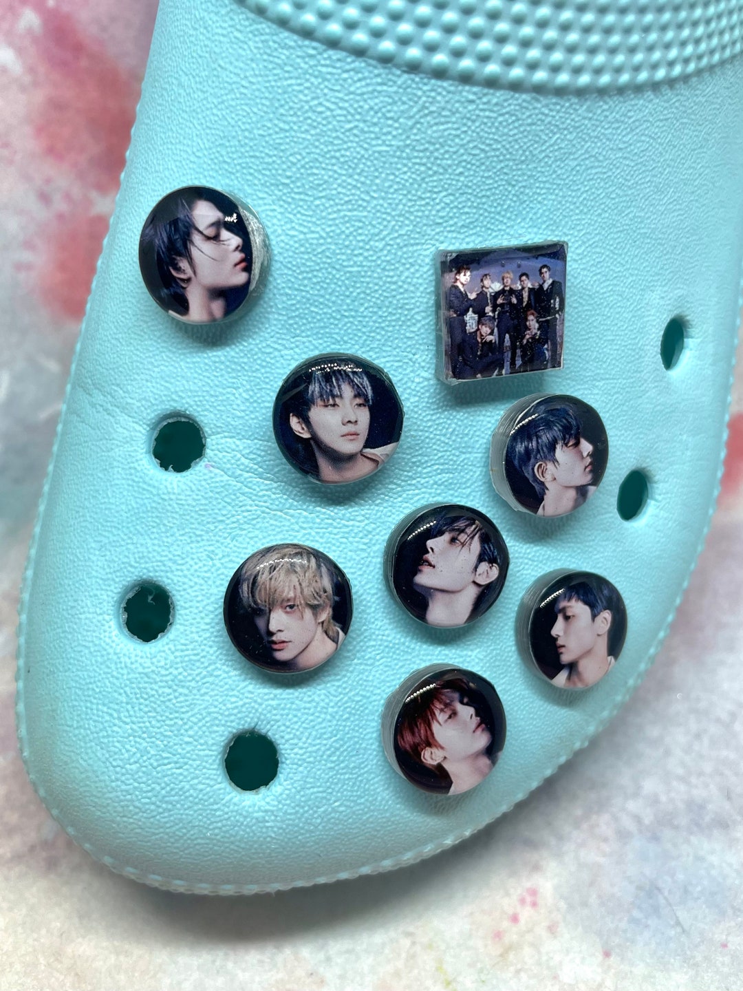 Enhypen Dark Blood Kpop Photo Shoe Charm by Theuwusnail - Etsy