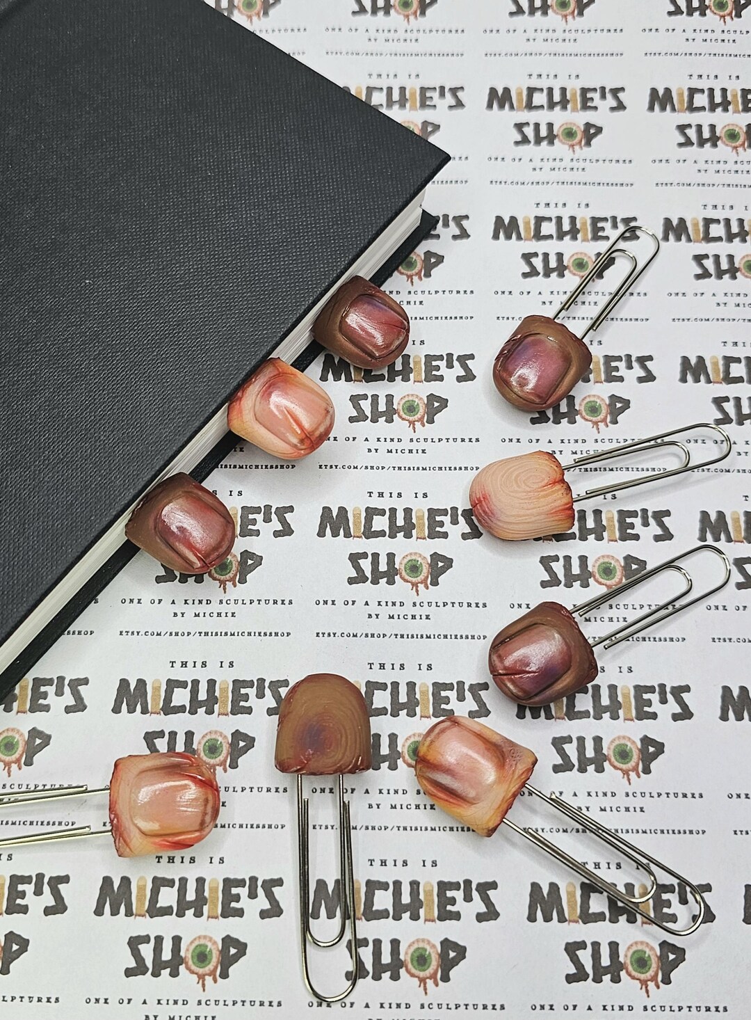 Scary Severed Finger Bookmark Macabre Reading Accessory - Etsy