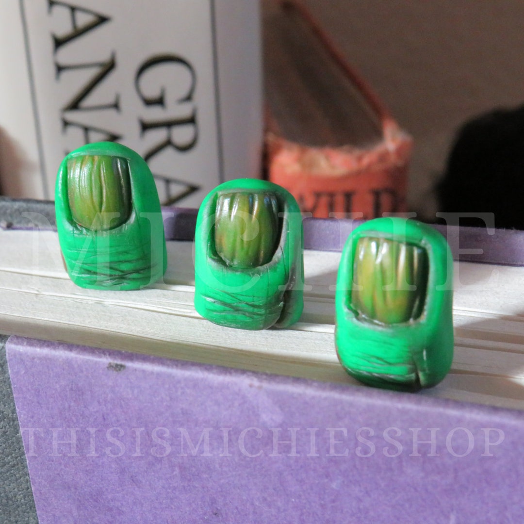 Frankenstein Monster Finger Bookmark - Etsy