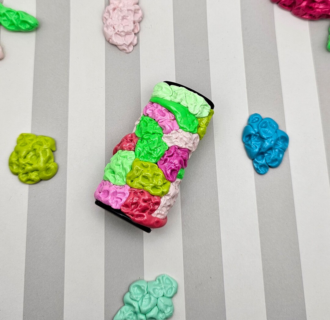 Chewed Gum Lighter Sleeve Pink and Green - Etsy