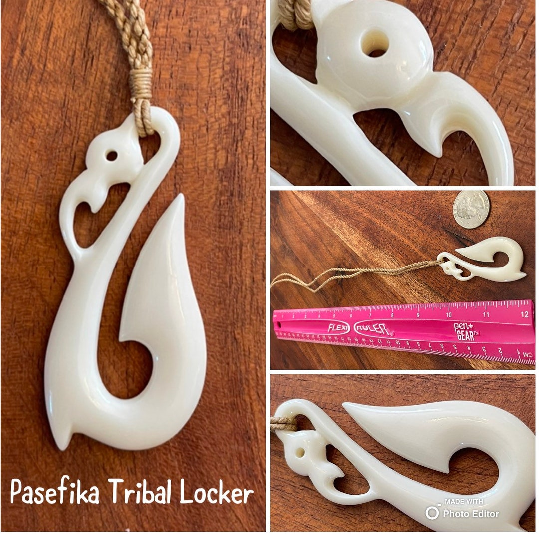 Incredible Solid Bone Hei Makau fish Hook Adjustable - Etsy