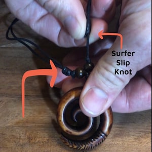 Maui Hooks - Hei Makau Adjustable Bone & Resin Necklaces- Story ...