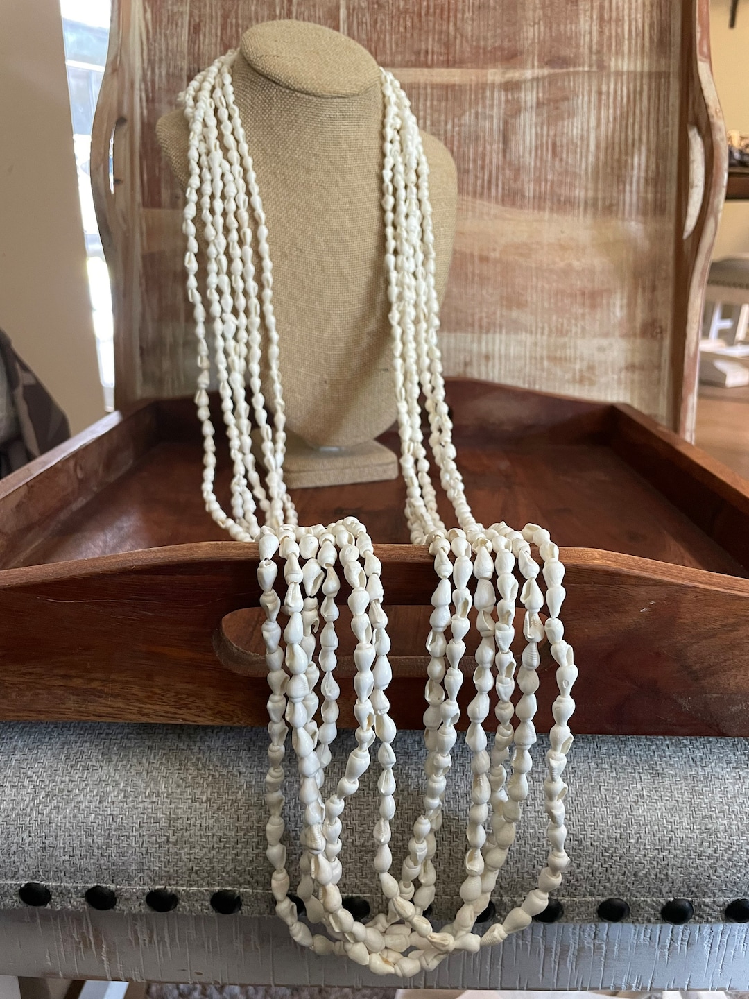 Set of 6 Nasa Shell Leis (necklaces)- Authentic Shells Made as in ...