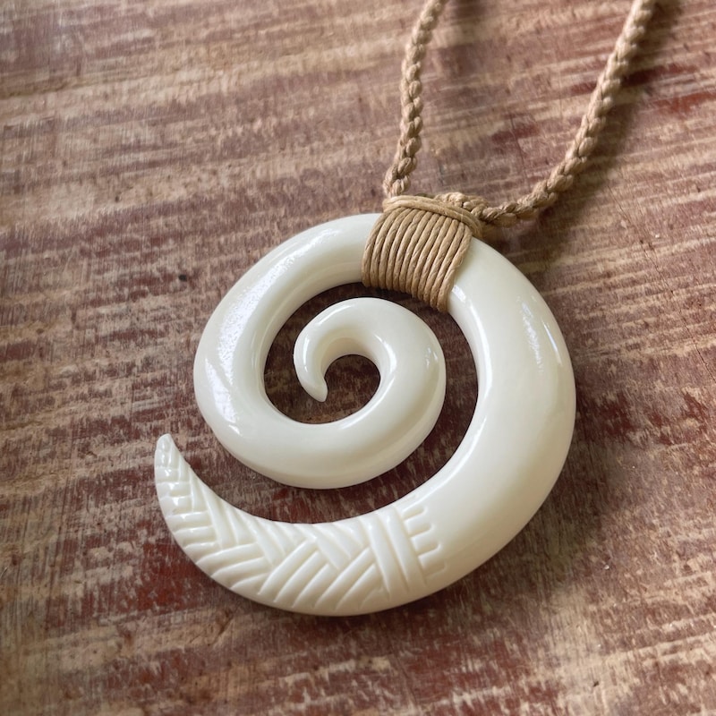 Maori Fern Pendant - Etsy
