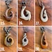 Maui Hooks Hei Makau Adjustable Bone & Resin Necklaces Story Included ...