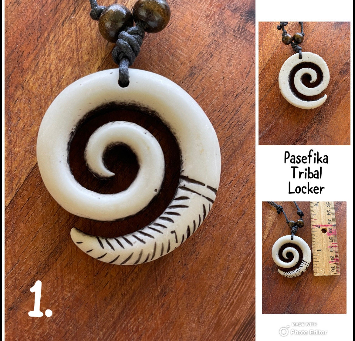 The “never Give Up” Polynesian Handcrafted Korus- Polynesian Fern ...