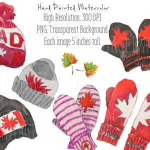 Canada Watercolor Clipart COMMERCIAL | 25 Canada Clip Art Canadian ...