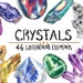 Crystals Watercolor Clipart COMMERCIAL | 46 Gemstones Clip Art Crystals ...