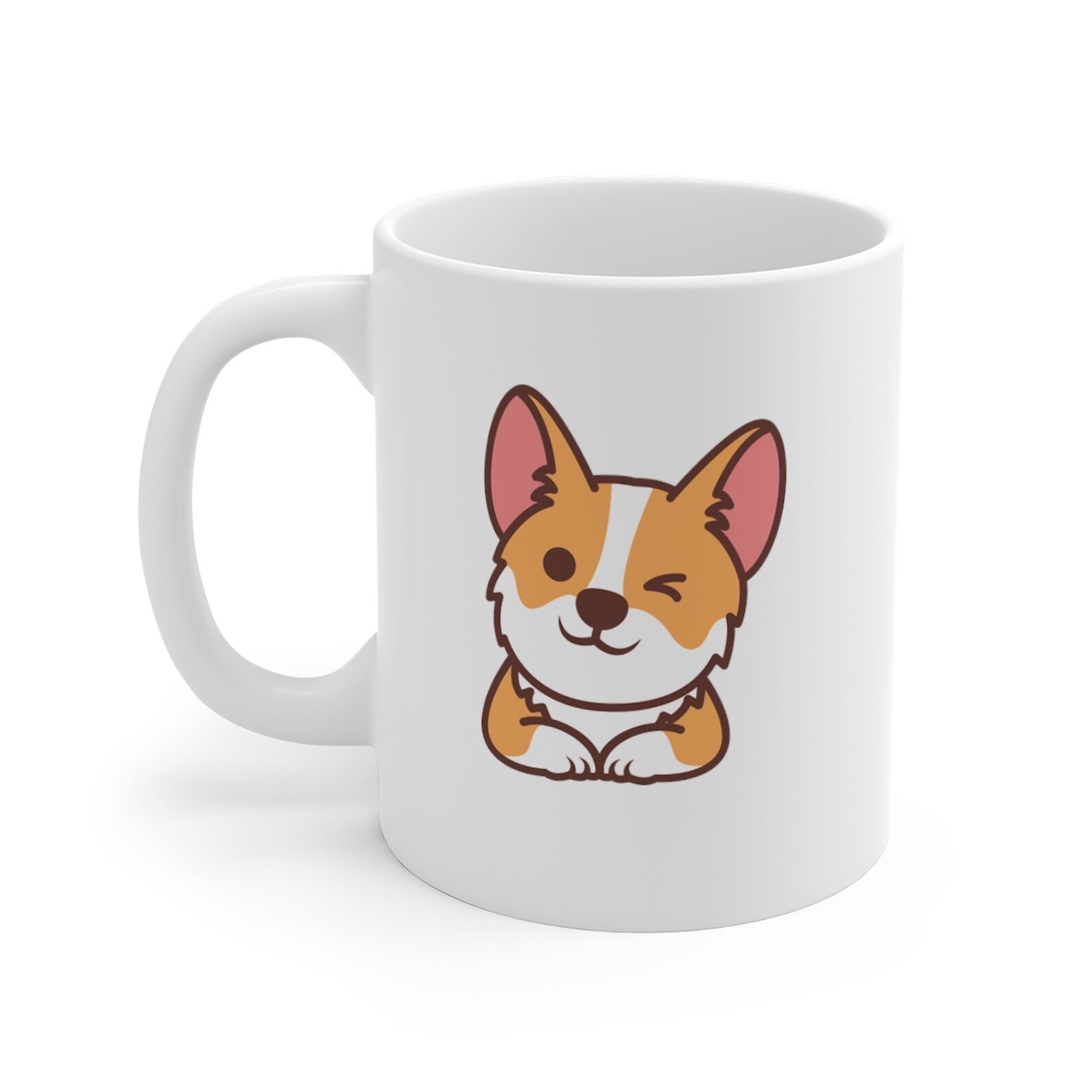 Personalized Corgi's Wink Mug Customizable Gift for Pet - Etsy