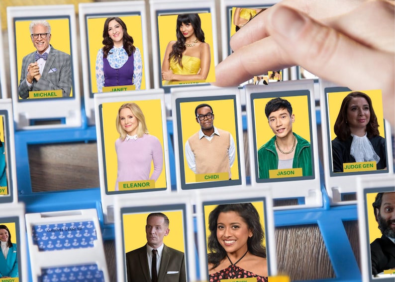 Printable Guess Who Cards the Good Place Edition - Etsy