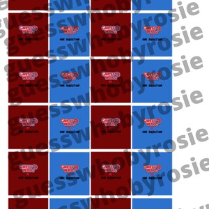 Printable Guess Who? Cards - One Direction Edition - Etsy