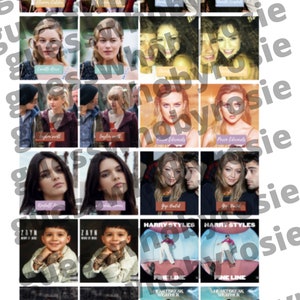 Printable Guess Who? Cards - One Direction Edition - Etsy