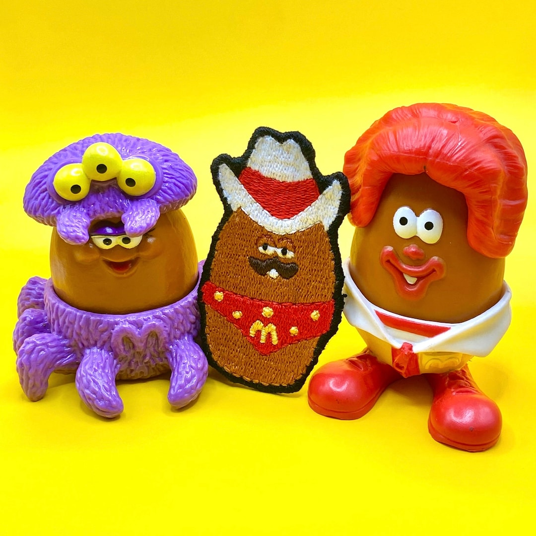 Cowboy Mcnugget Buddy Patch | Hand Embroidery | Finished Embroidery ...