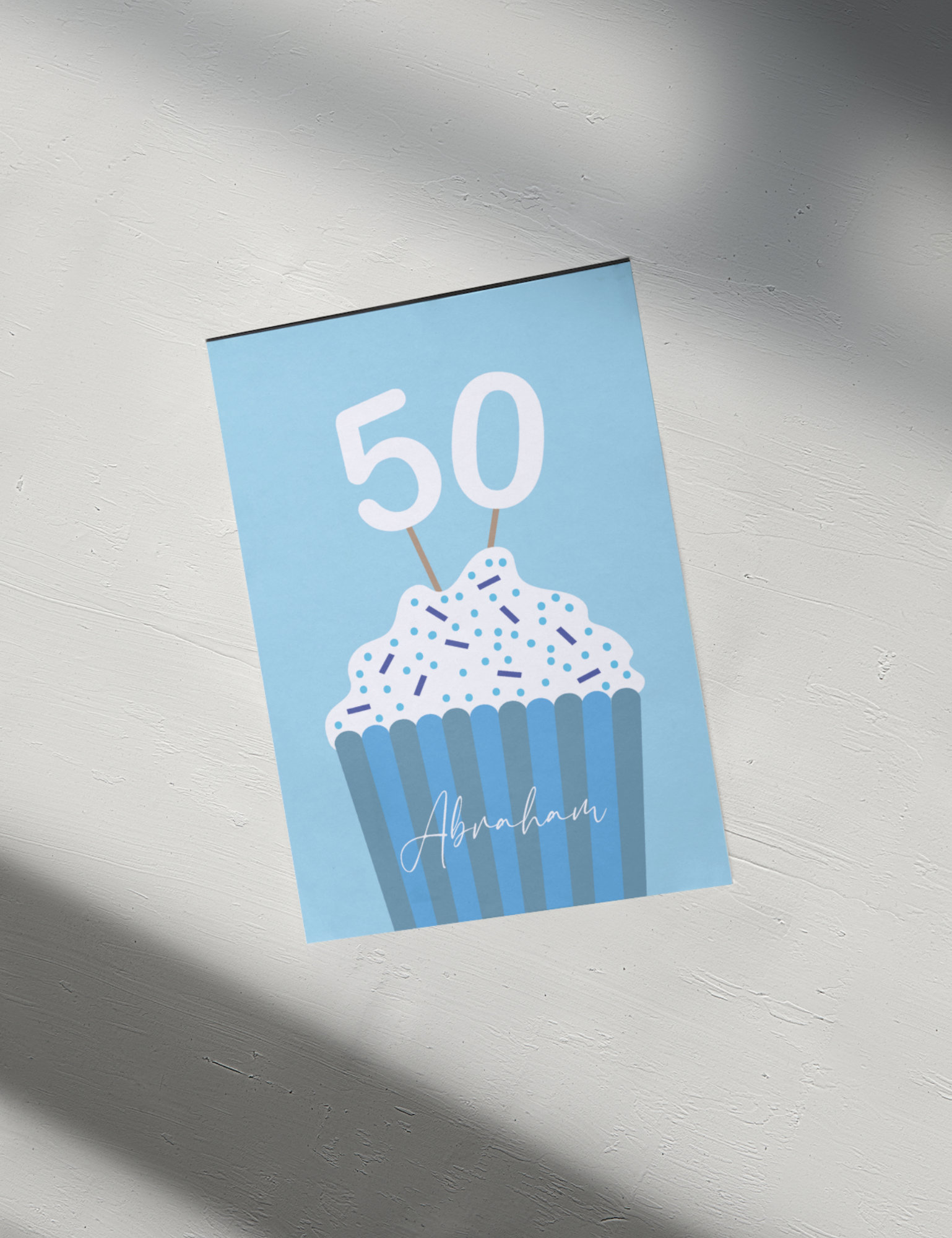 Verjaardagskaart 50 jaar | Abraham kaart | Sarah kaart ...