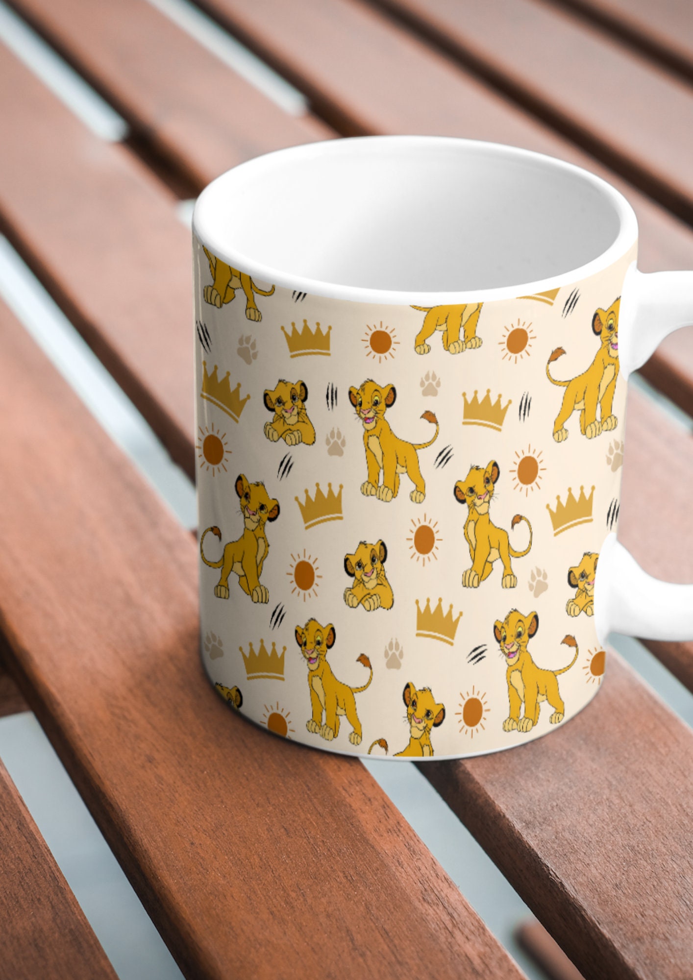 Lion King Seamless Pattern Lion Pattern File for Fabric Sublimation ...