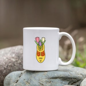 SVG Clogs With Tulips Cut File SVG Clog Holland Svg Cut File Png Cricut ...