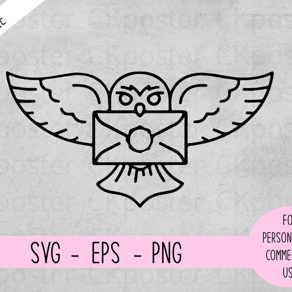 Hedwig Silhouette - Etsy