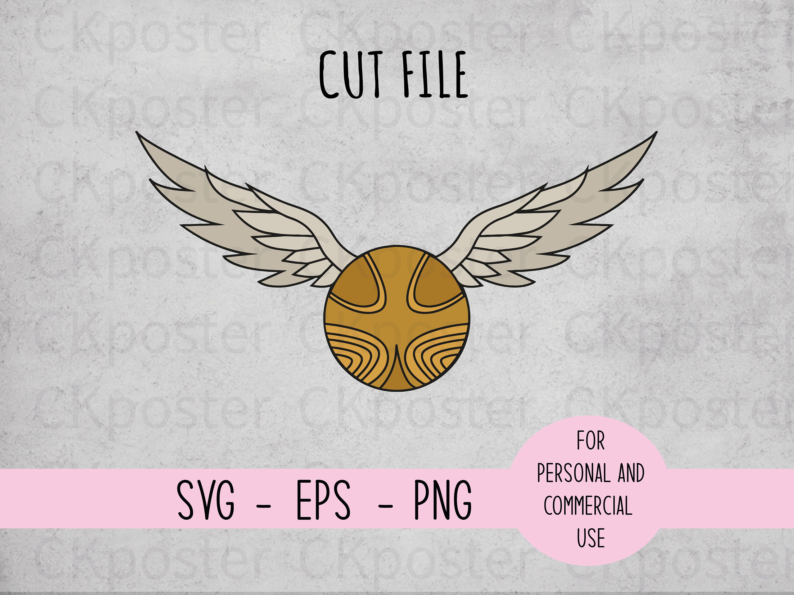 Golden Snitch Silhouette