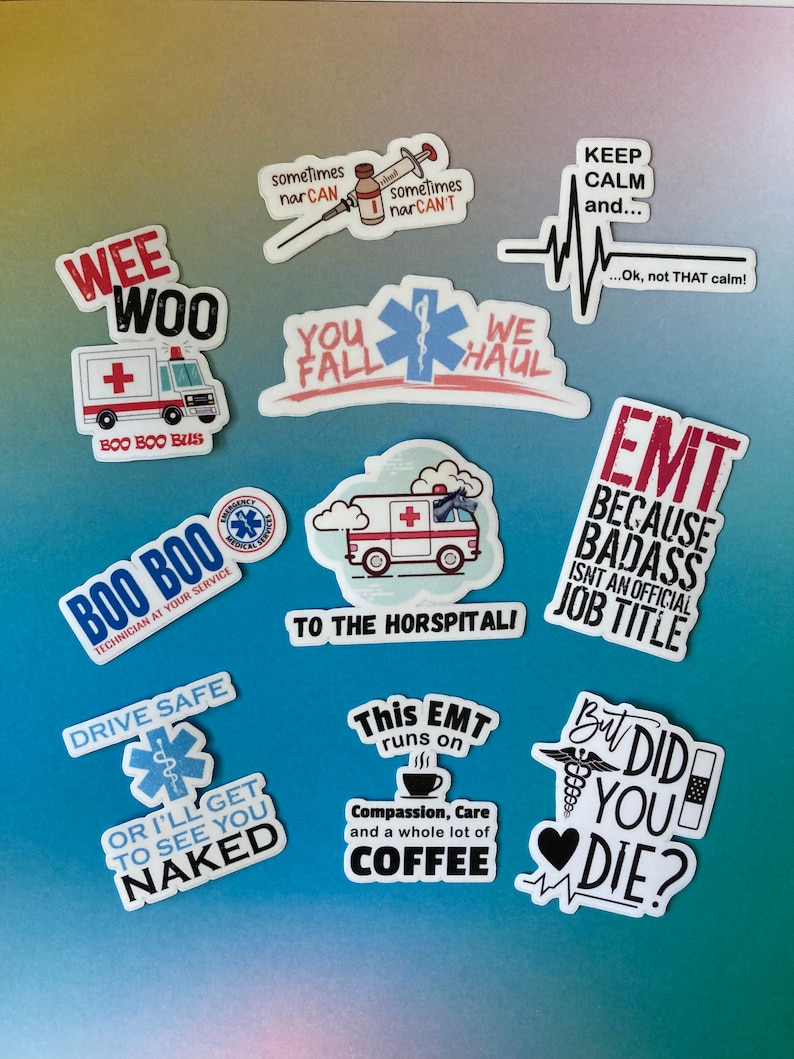 Emt Gifts | Emt Sticker | Ems Sticker | Ems Gifts | Funny Paramedic ...