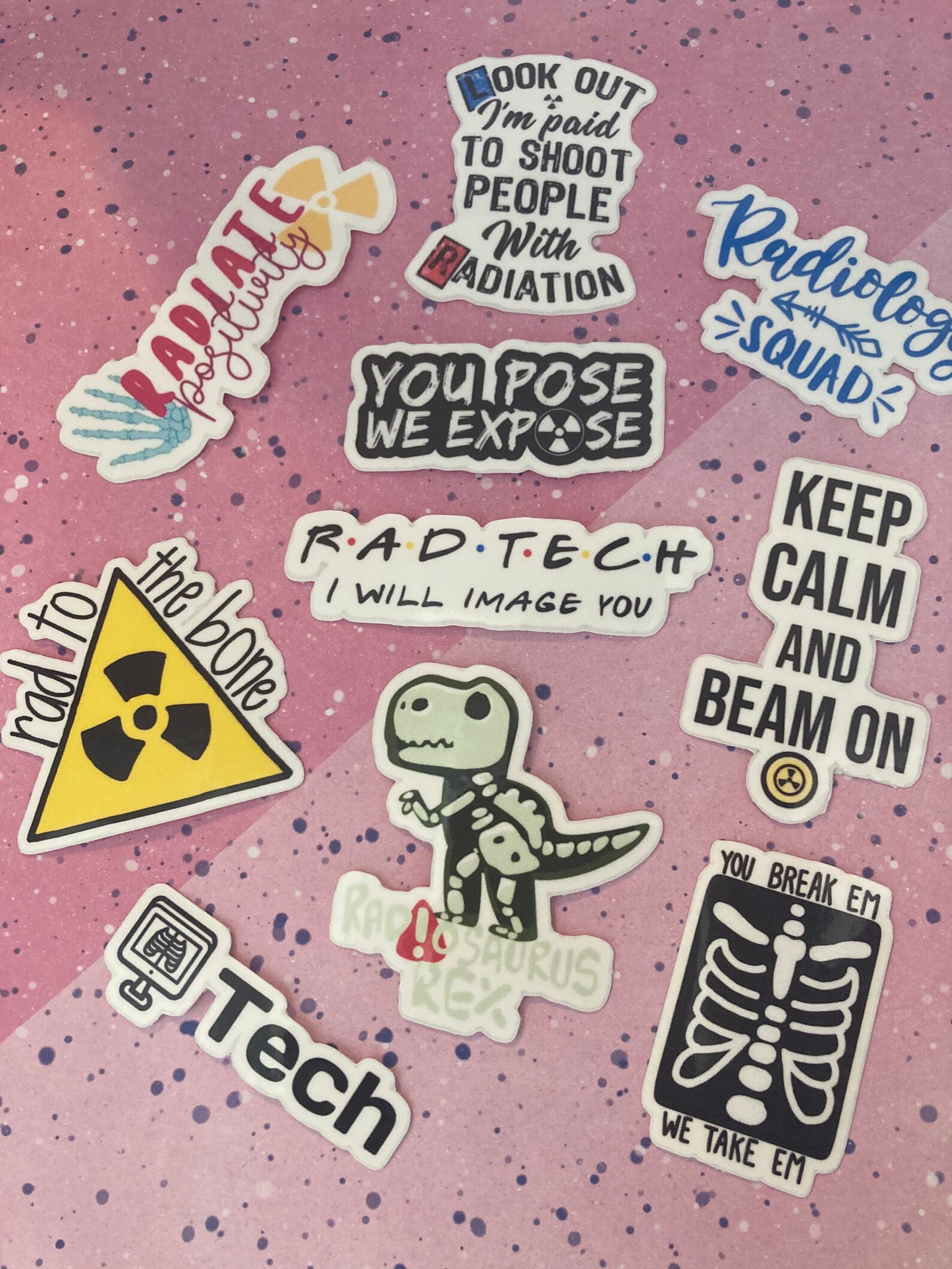 Rad Tech Gifts | Radiology Gifts | Rad Tech Stickers | Radiologic ...