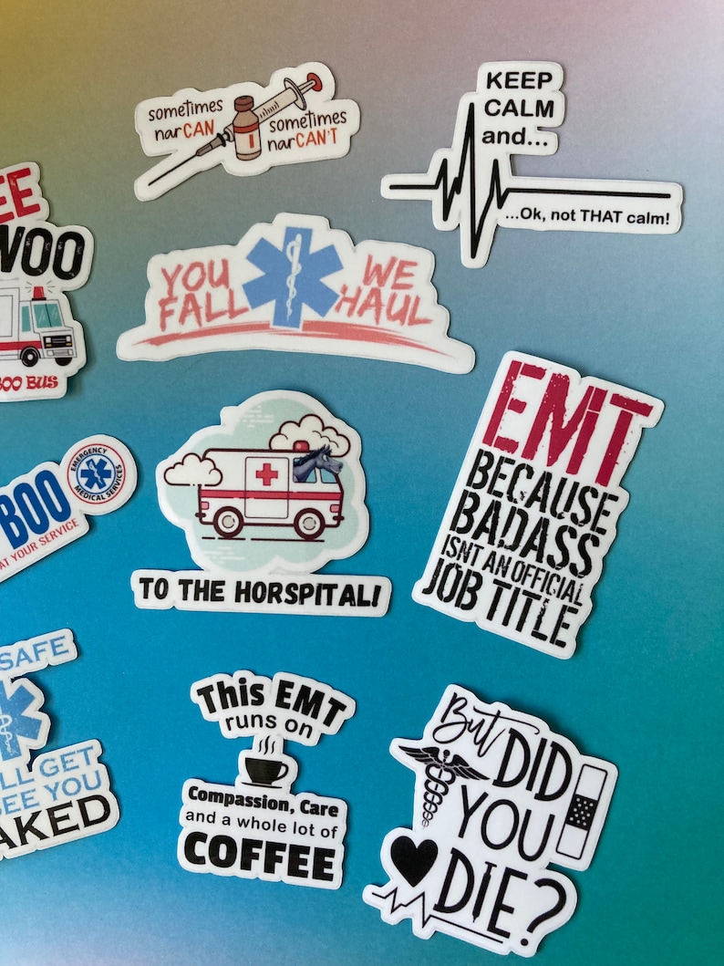 Emt Gifts | Emt Sticker | Ems Sticker | Ems Gifts | Funny Paramedic ...