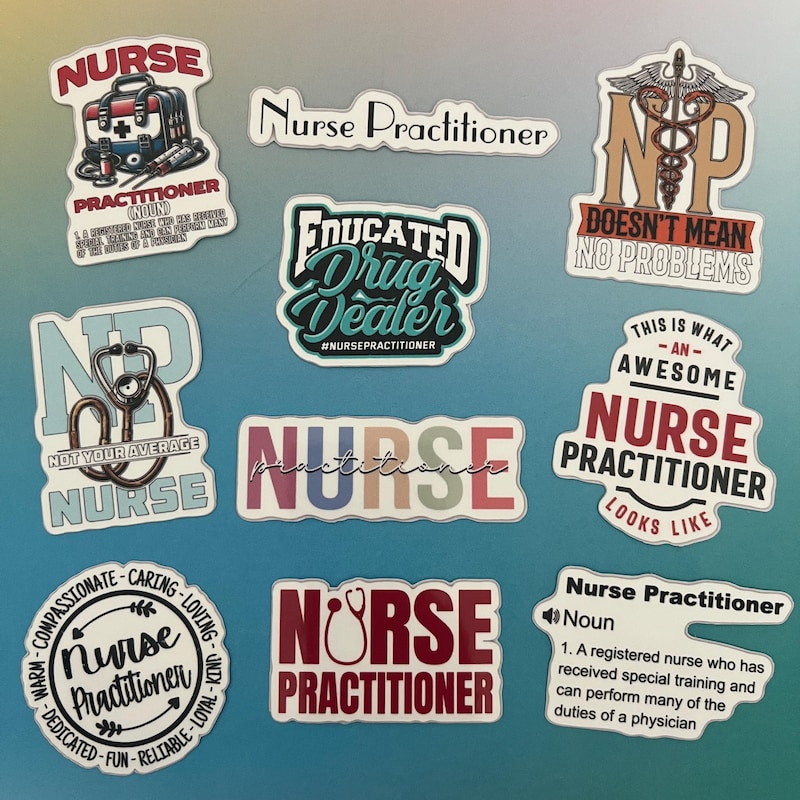 Nurse Practitioner Art - Etsy