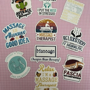 Massage Therapy Sticker Massage Therapist Gift Massage Therapist ...