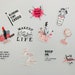 Make up Stickers | Hair and Make up Artist Stickers | Makeup Lover ...