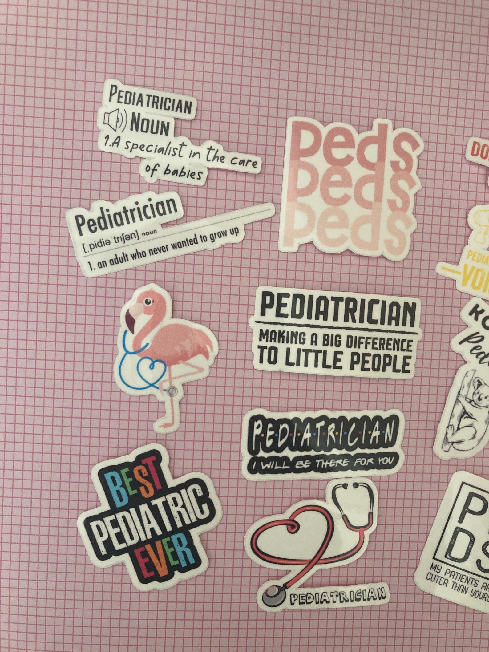 Pediatrician Gift Pediatrician Sticker Pediatrics - Etsy