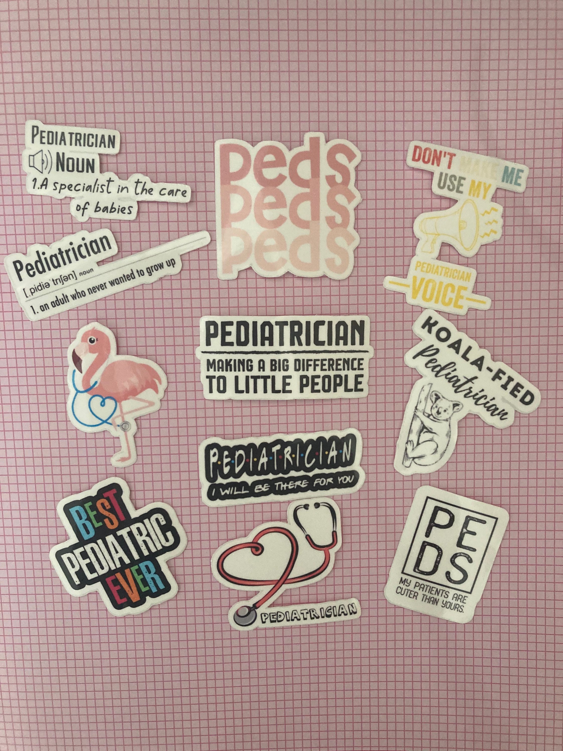 Pediatrician Gift Pediatrician Sticker Pediatrics - Etsy